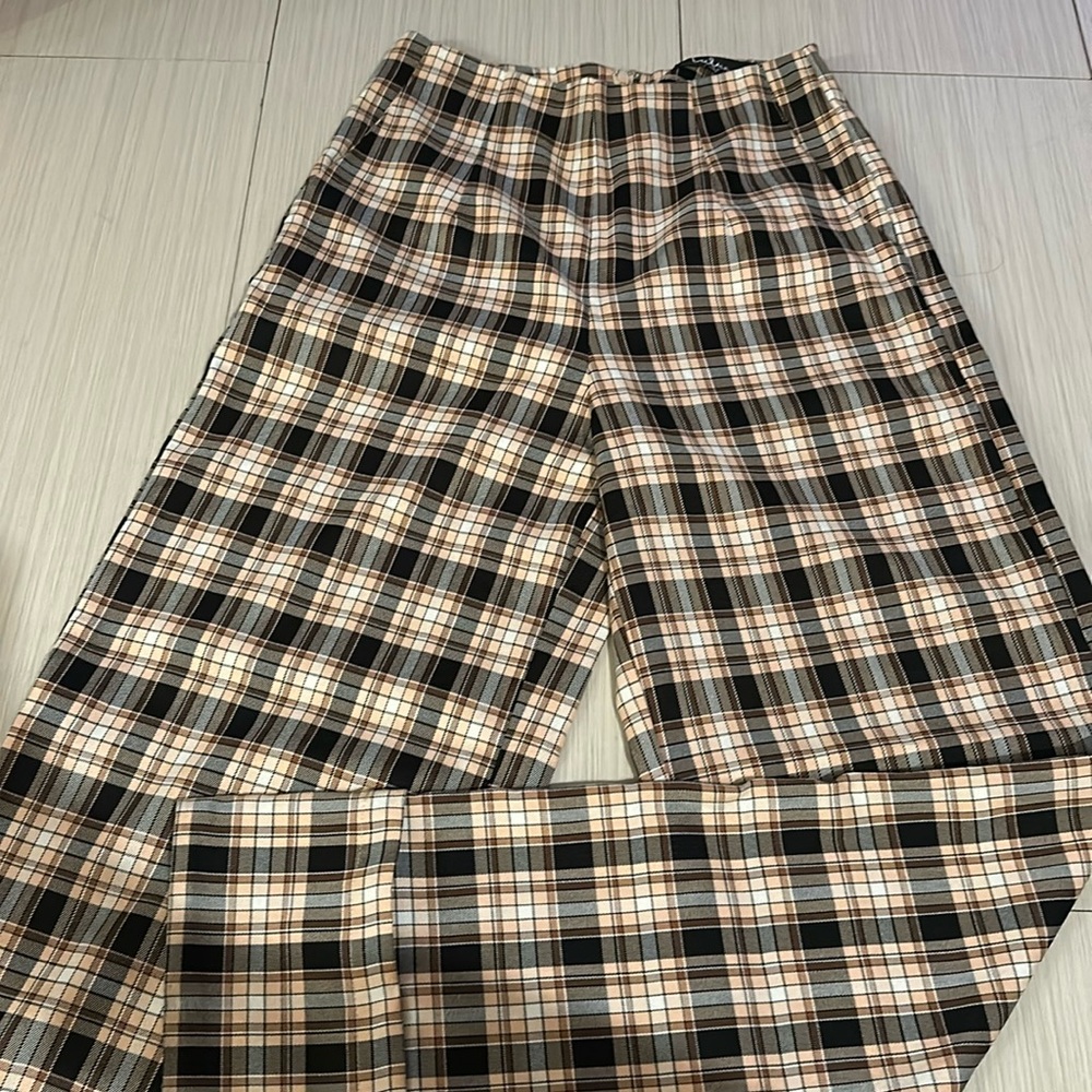 Lulus Plaid Pants Perfect For Fall - Gem